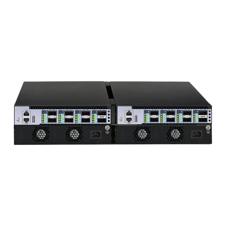 S7606X-2Z-SI Two-star in 1U 40G Optical SDVoE Switch, Fixed Power and ...