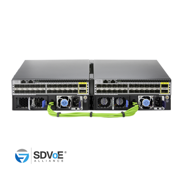 S5624XH-2Z-EI 10G Optical SDVoE Switch, with 24*10G SFP+ and 2*100G ...