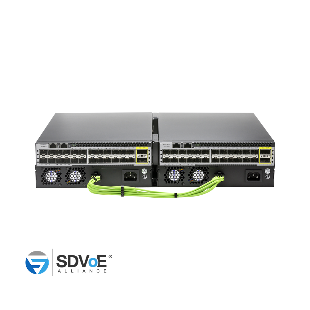 S5648X-4Z-SI 10G Optical SDVoE Switch，with 48*10G SFP+ and 4*100G ...